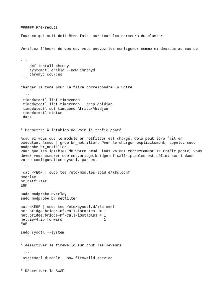 Cluster K8s Single Master | PDF