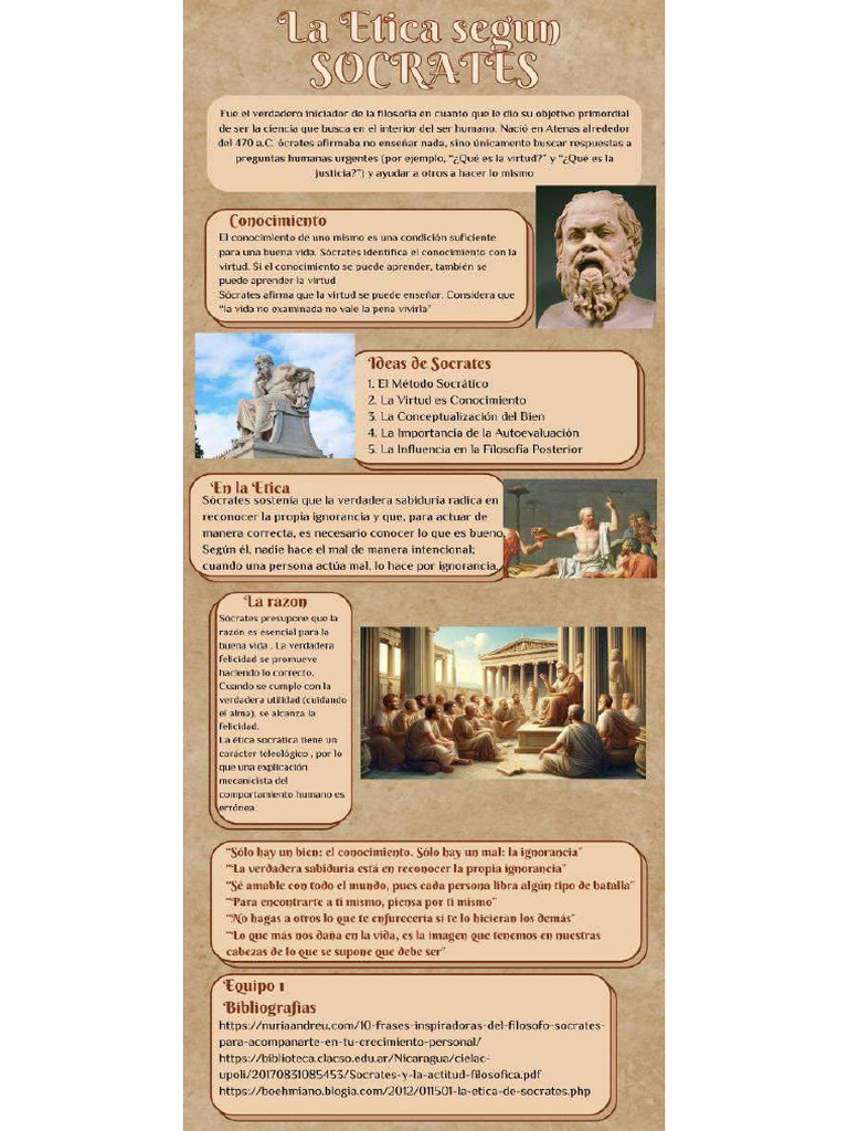Infografia Equipo 1 - Sócrates | PDF