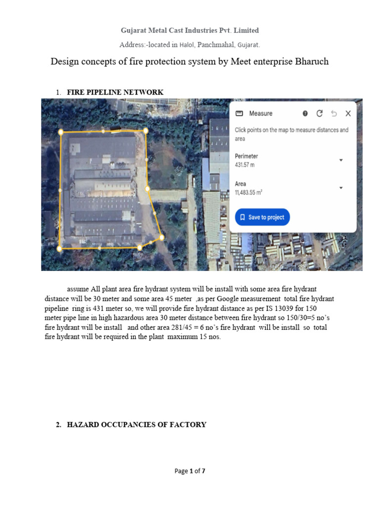 DBR of Gujarat Metal Cast Industries Pvt. Limited | PDF