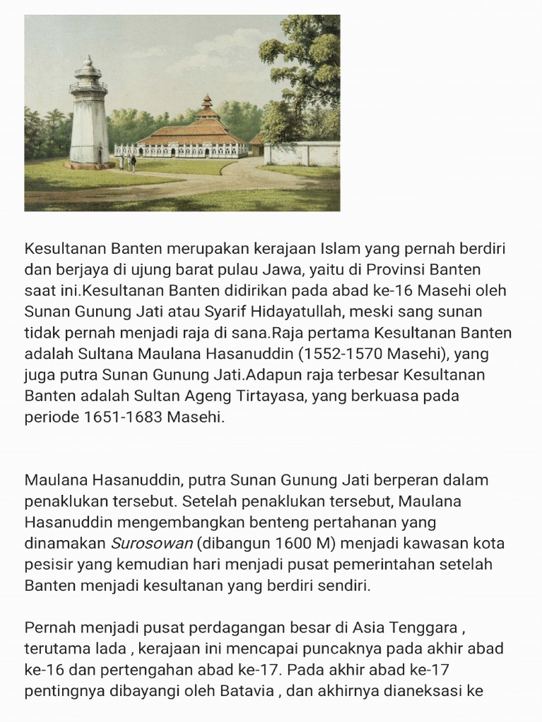 Banten | PDF