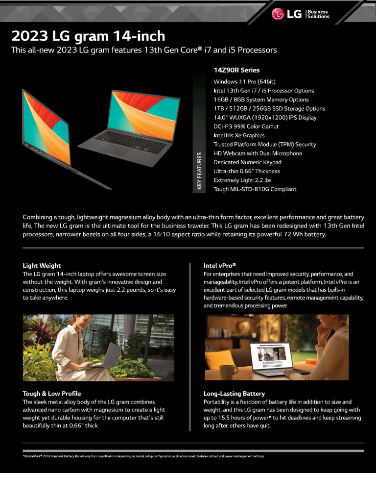 LG - SPEC-SHEET - 14Z90R Series Gram - 032325 - LR (20230521 - 074529 ...