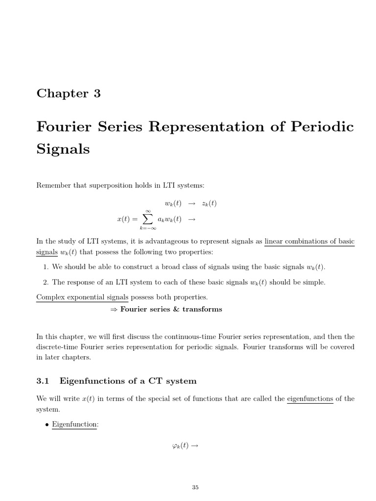 Ee301 Chapter3 | PDF