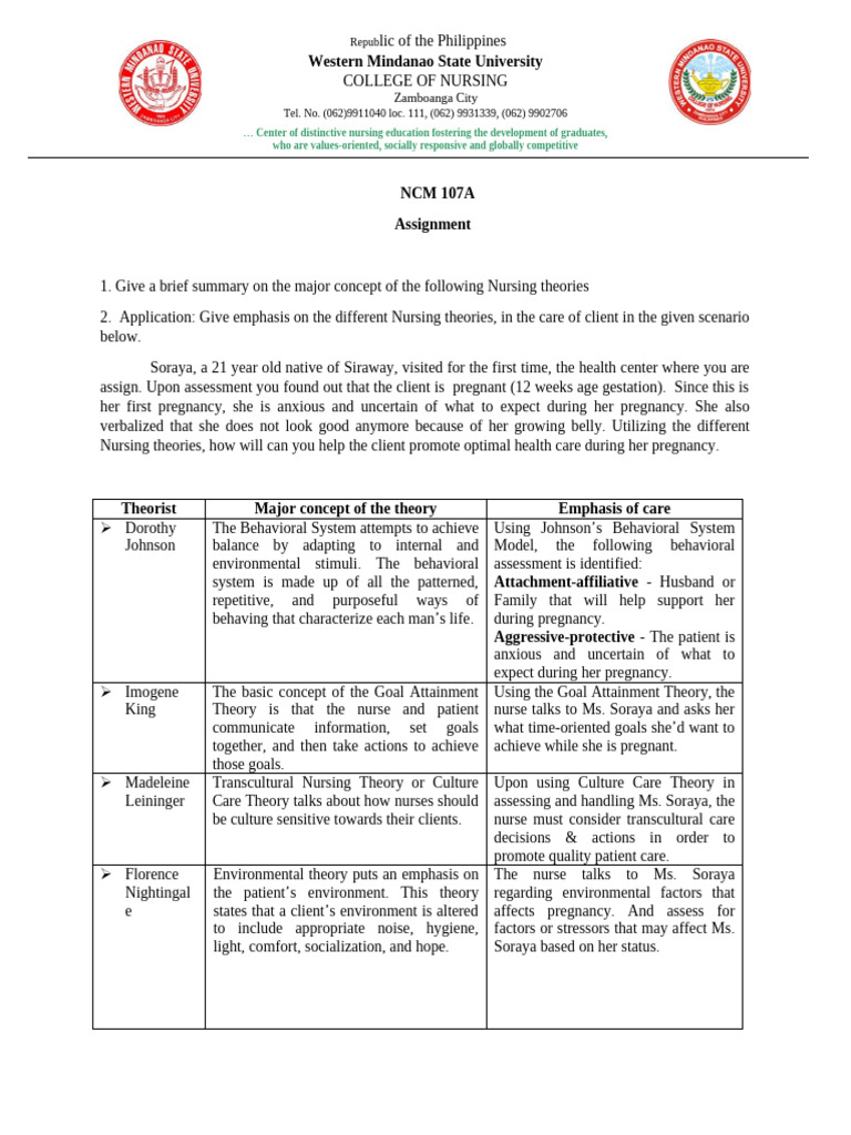 Assignment NMC 107A | PDF