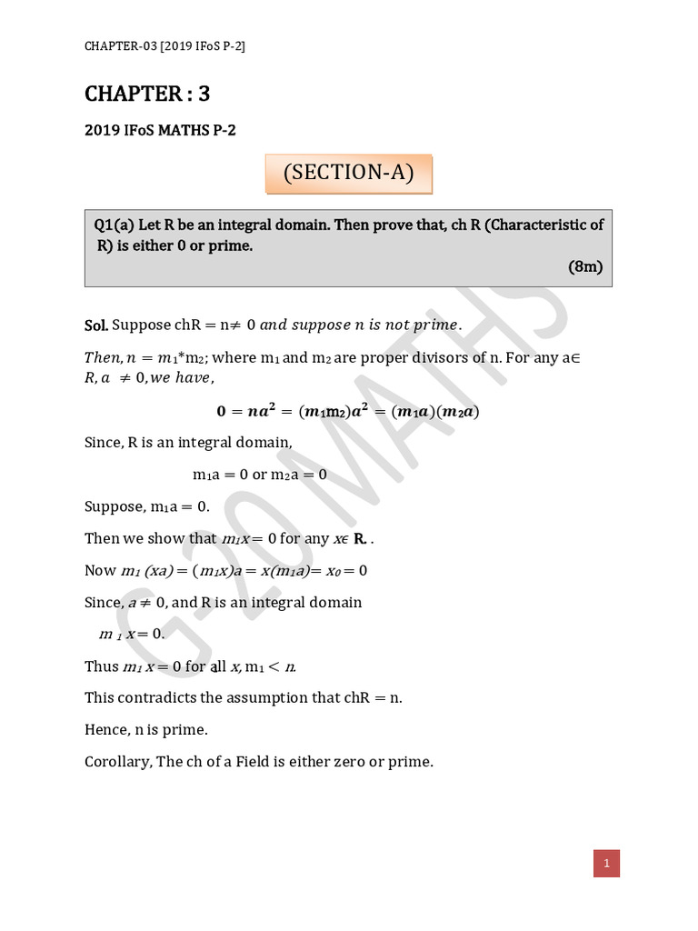 2019 P-2 IFoS Solved | PDF