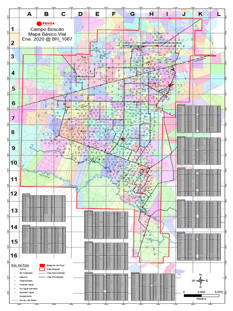 Mapa Campo Boscan | PDF