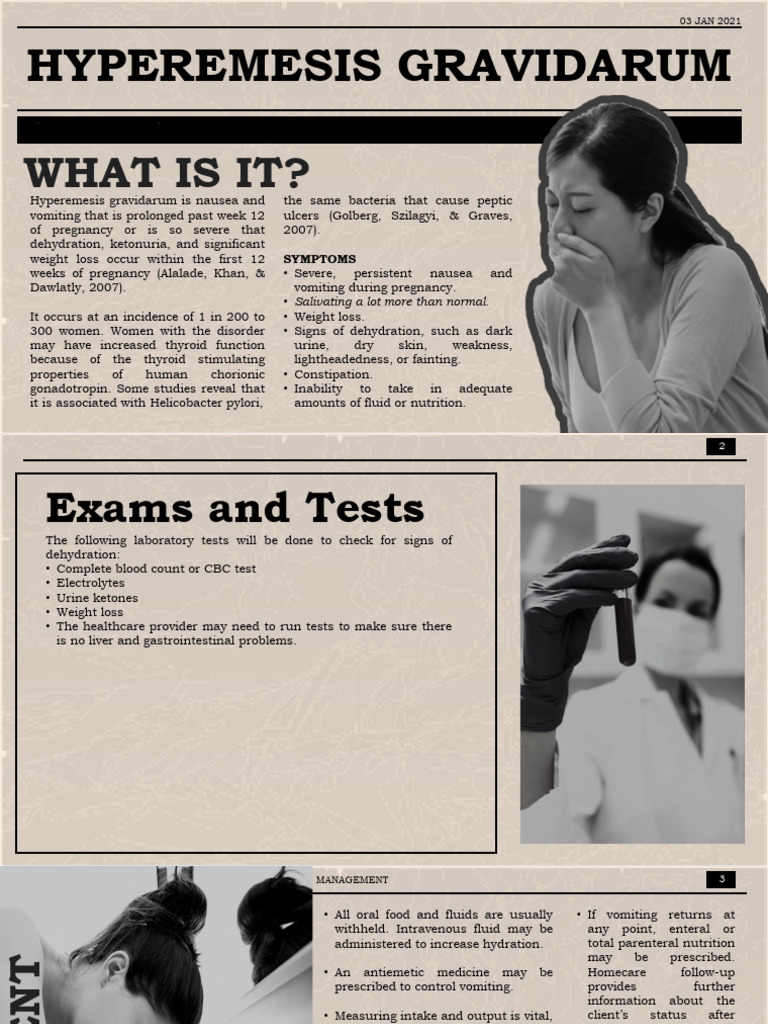 Hyperemesis Gravidarummm | PDF