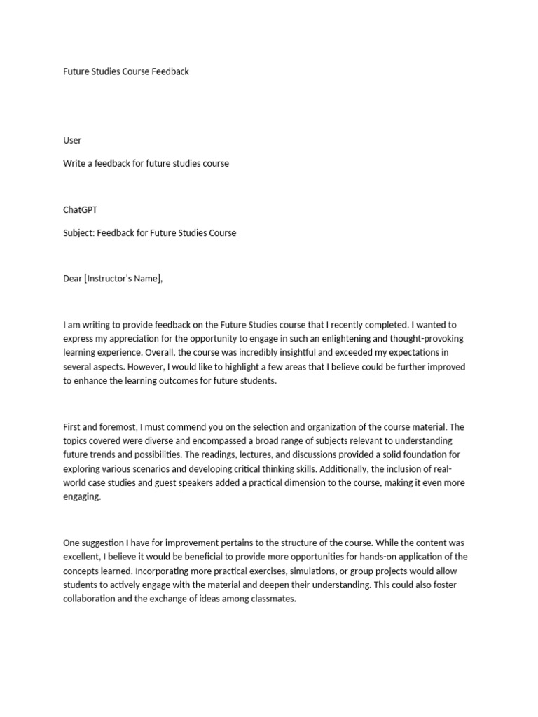 Future Studies-WPS Office | PDF | Learning | Experience
