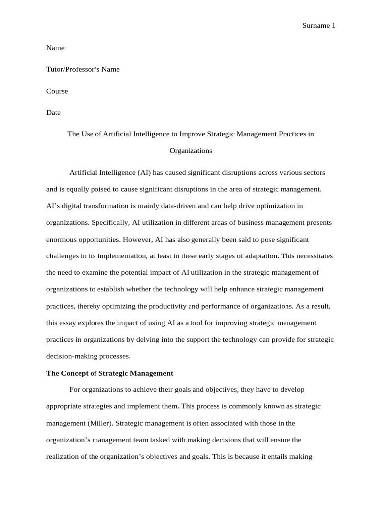 Business and Management-MLA | PDF