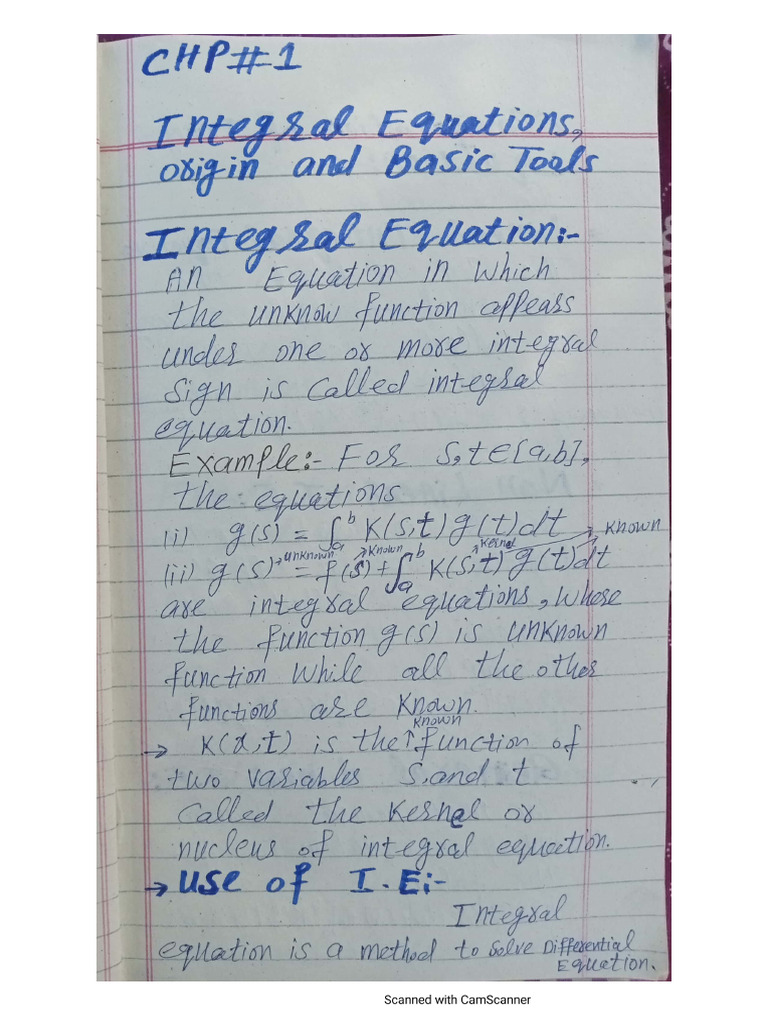 Integration Equation | PDF
