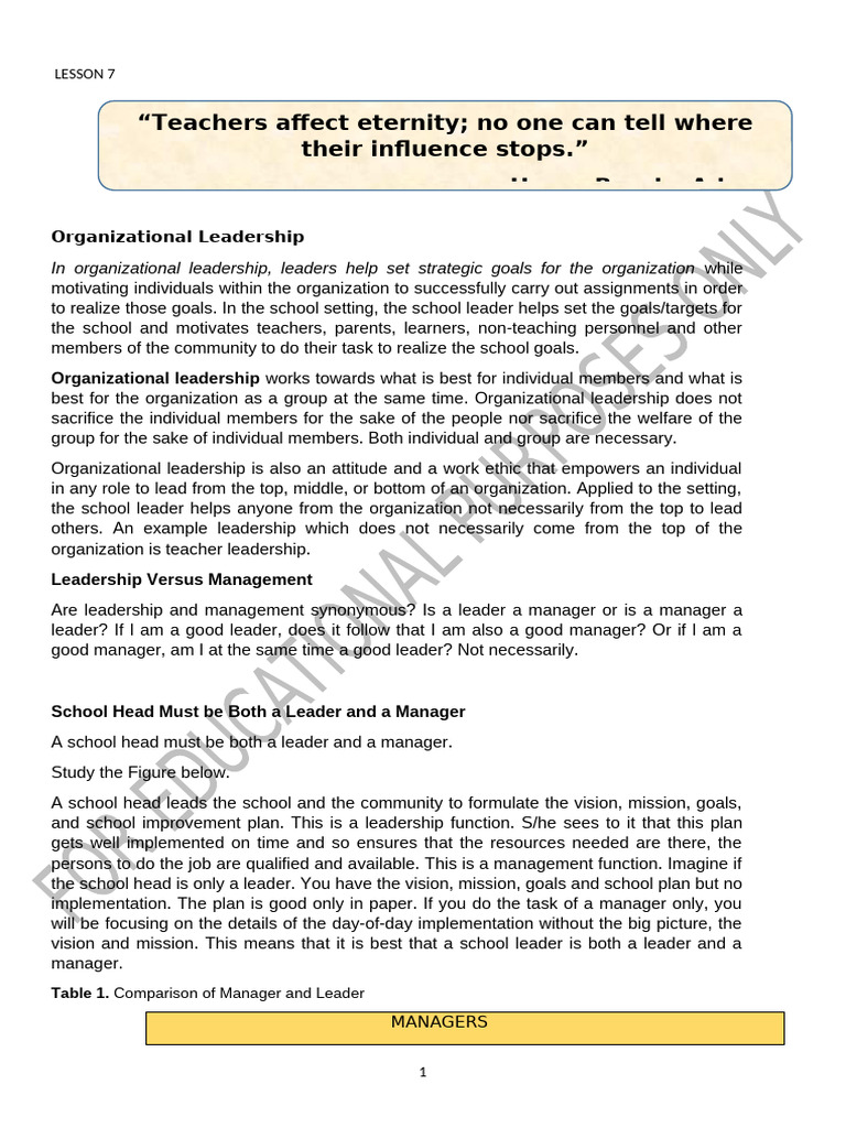 Lesson 7 | PDF