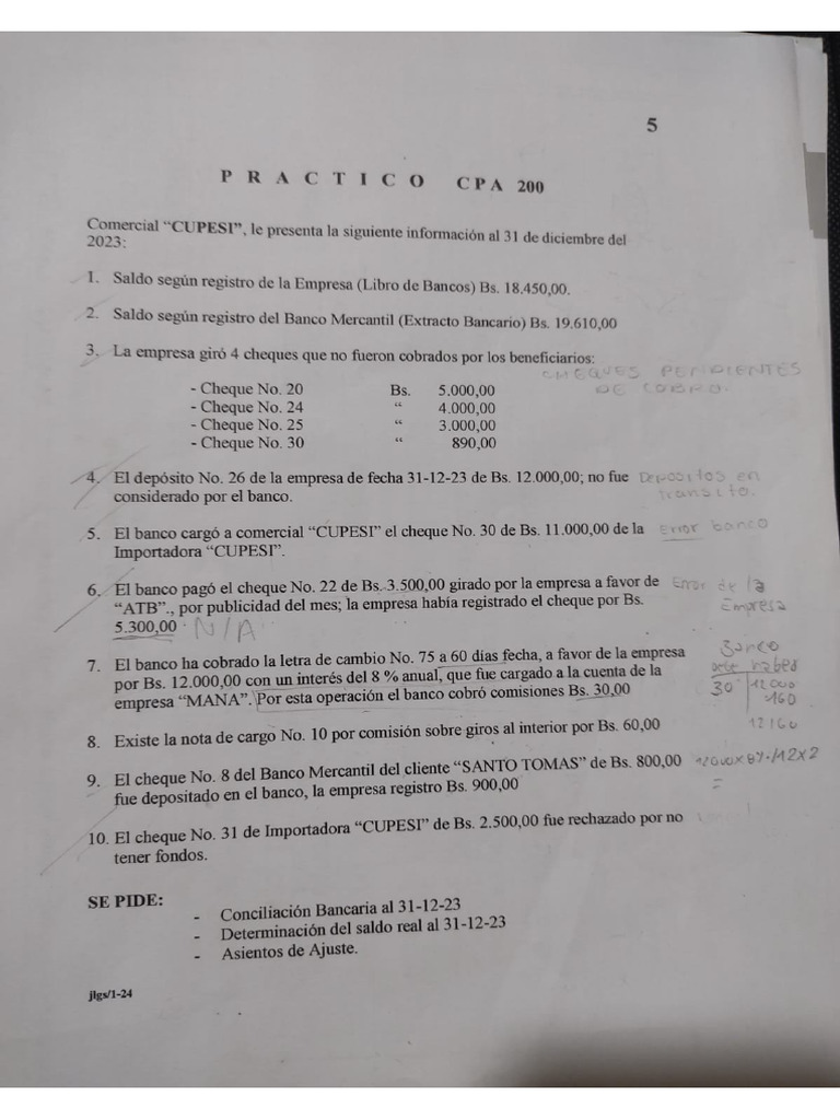 práctico 5 CUPESI | PDF