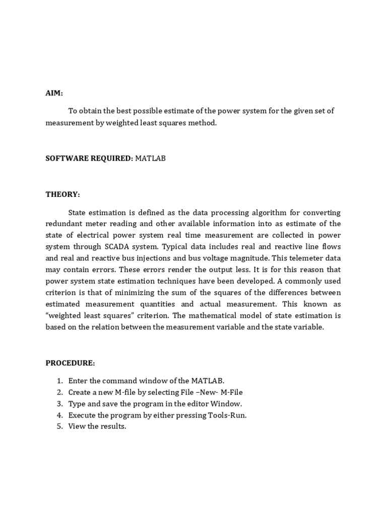 11 State Estimation | PDF