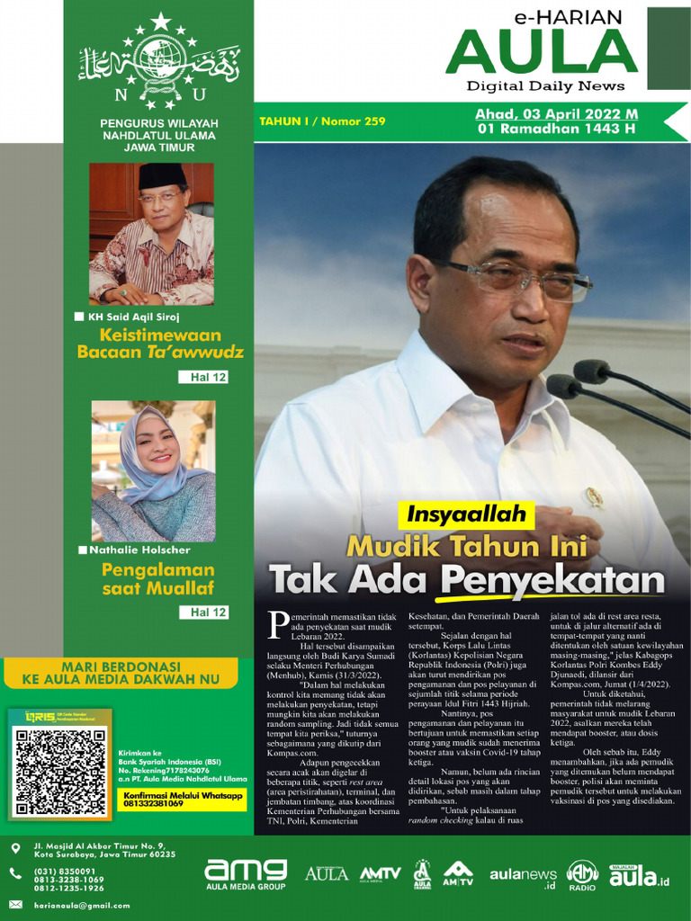 Harian AULA Ahad 03 April 2022 | PDF