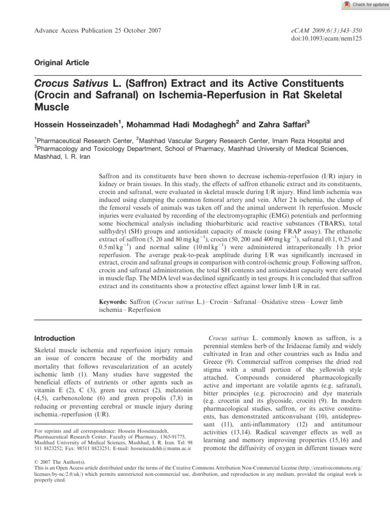 Evidence-Based Complementary and Alternative Medicine - 2007 ...