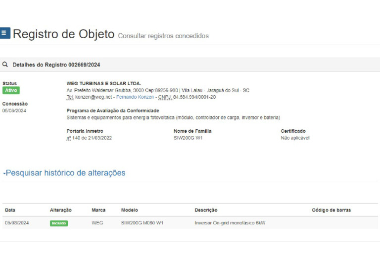 Inmetro Siw200g M060 W1 | PDF