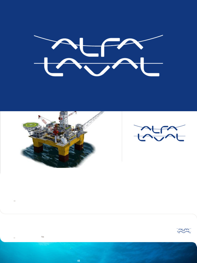 Process Optimization (New Technology) Alfa Laval Presentation Online Backflushing of Plate Heat ...