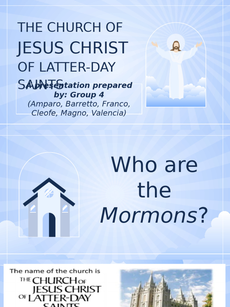Mormon Group | PDF | Latter Day Saint Movement | Book Of Mormon