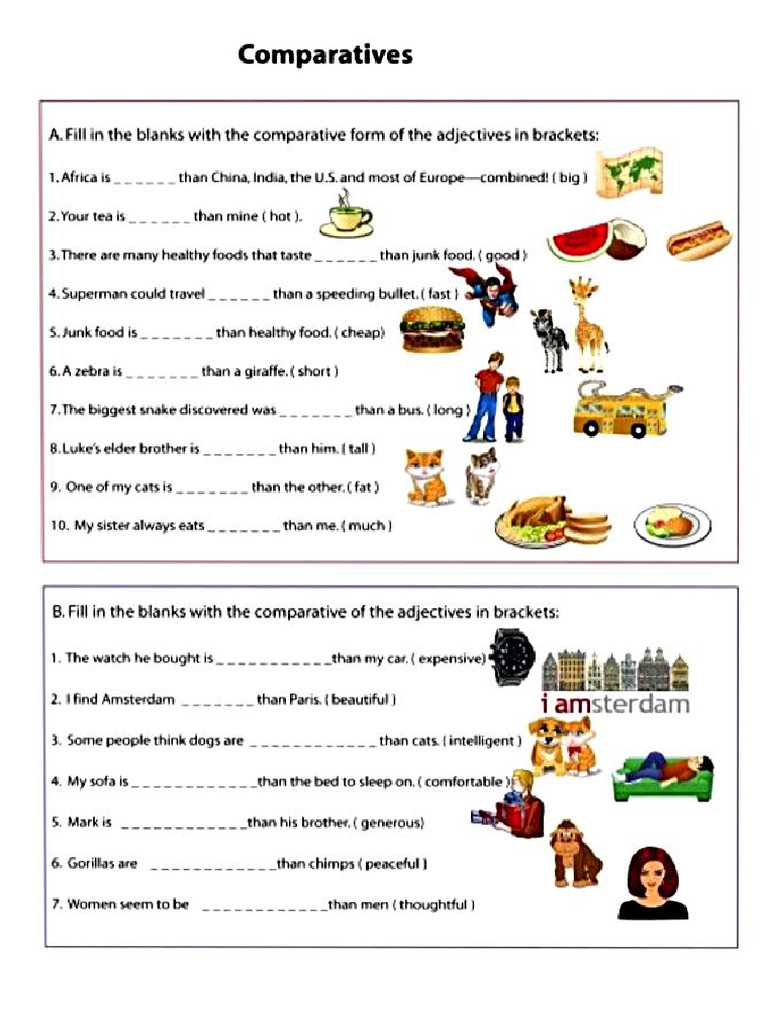 Comparative degree | PDF