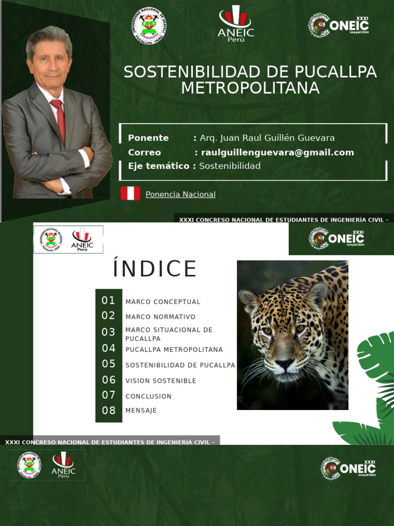 Ponencia RGG Coneic Ucayali 2024 | PDF