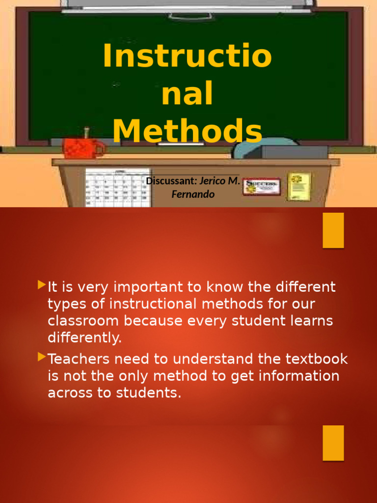 Instructional Methods | PDF