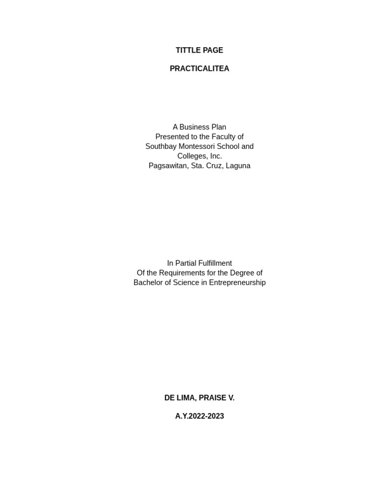 Praise Thesis Updated | PDF