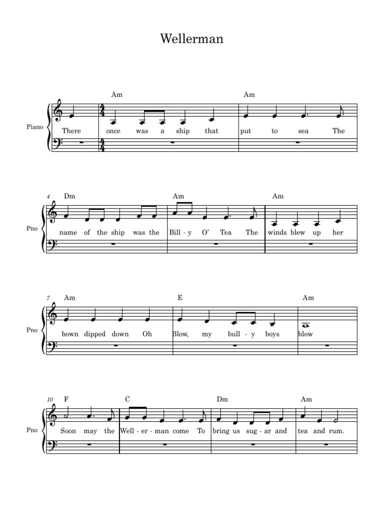 Wellerman | PDF