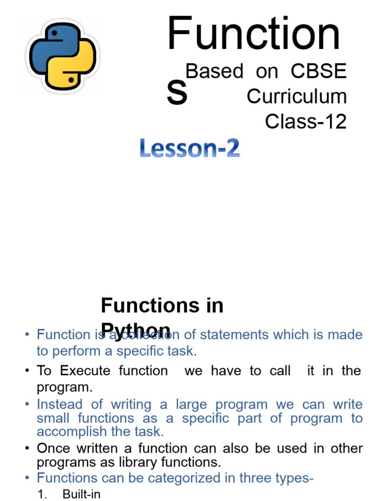 Chapter 2 Functions Pptx Pdf