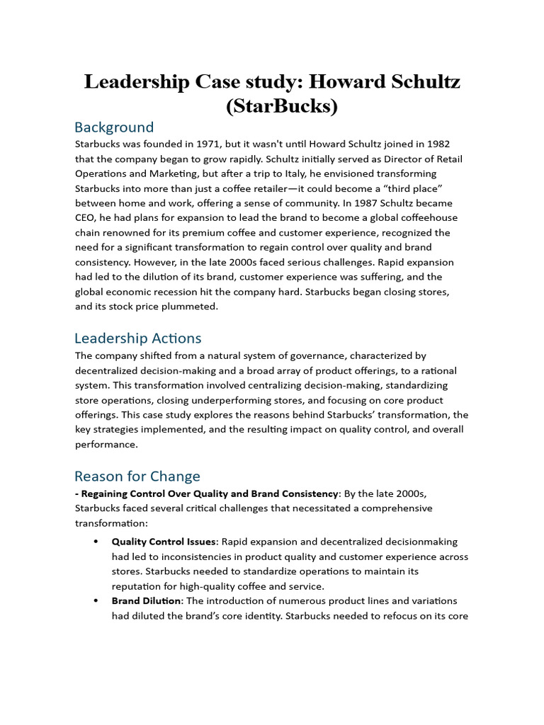 Leadership-case-study | PDF