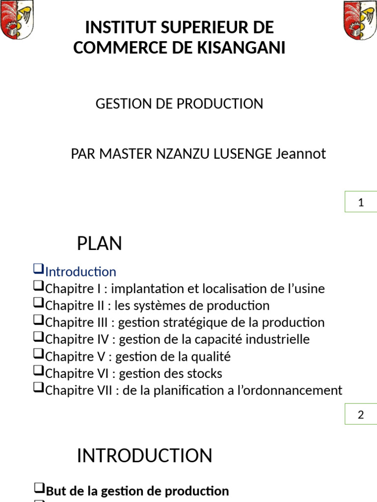 Gestion de Production | PDF | Économie d'échelle | Affaires