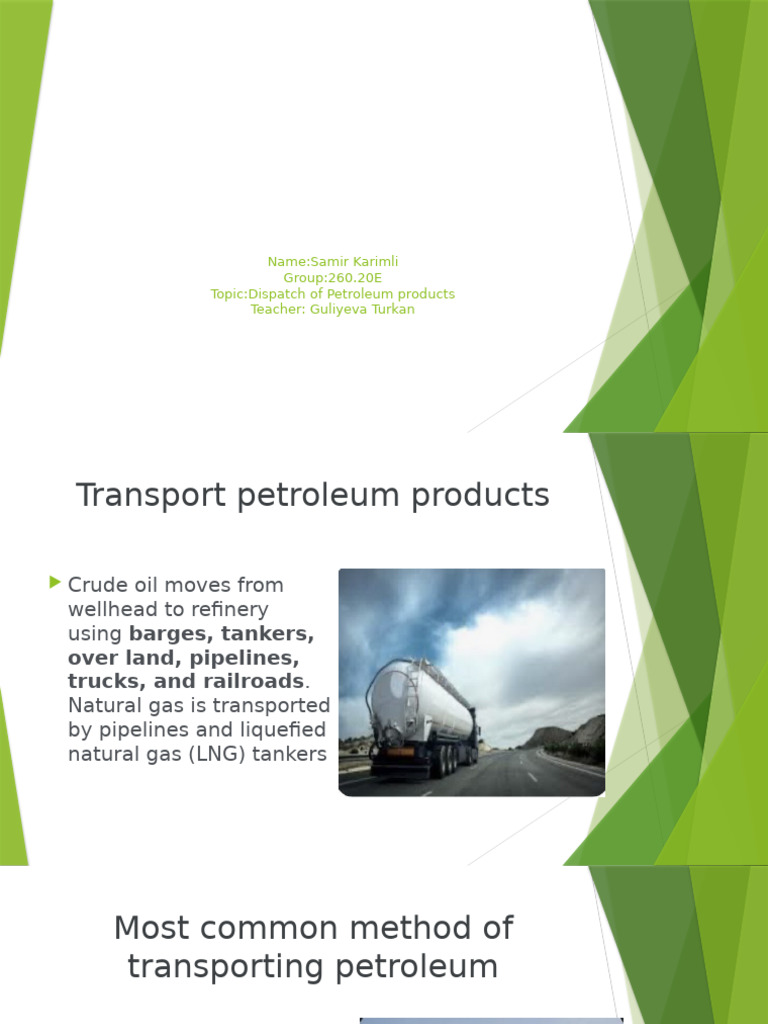 Dispatch Petroleum | PDF
