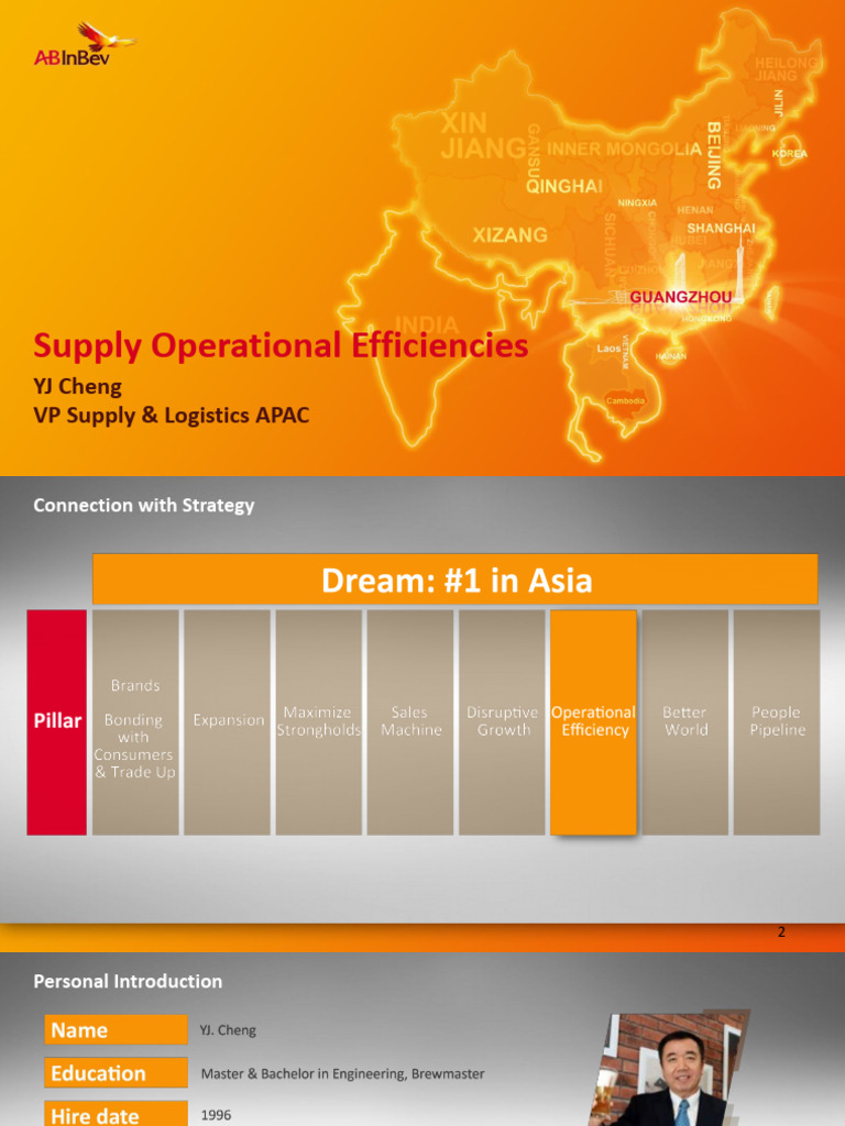 China Operational Efficiencies Supply Update - YJ Cheng Presentation | PDF