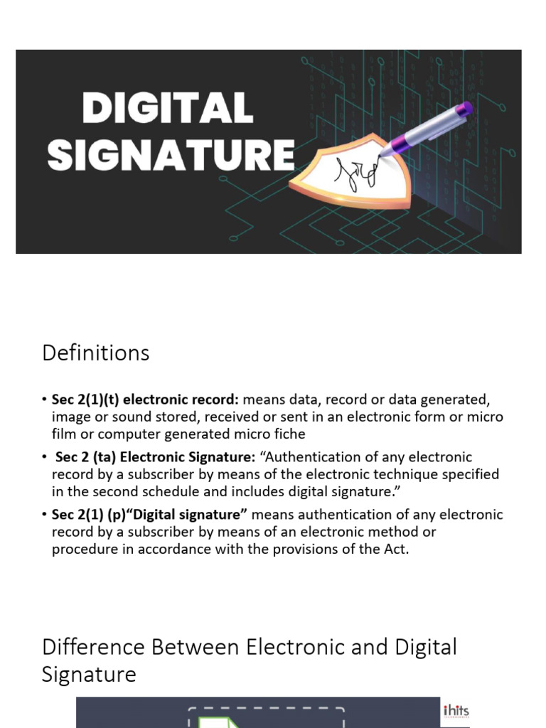 Digital Signature | PDF