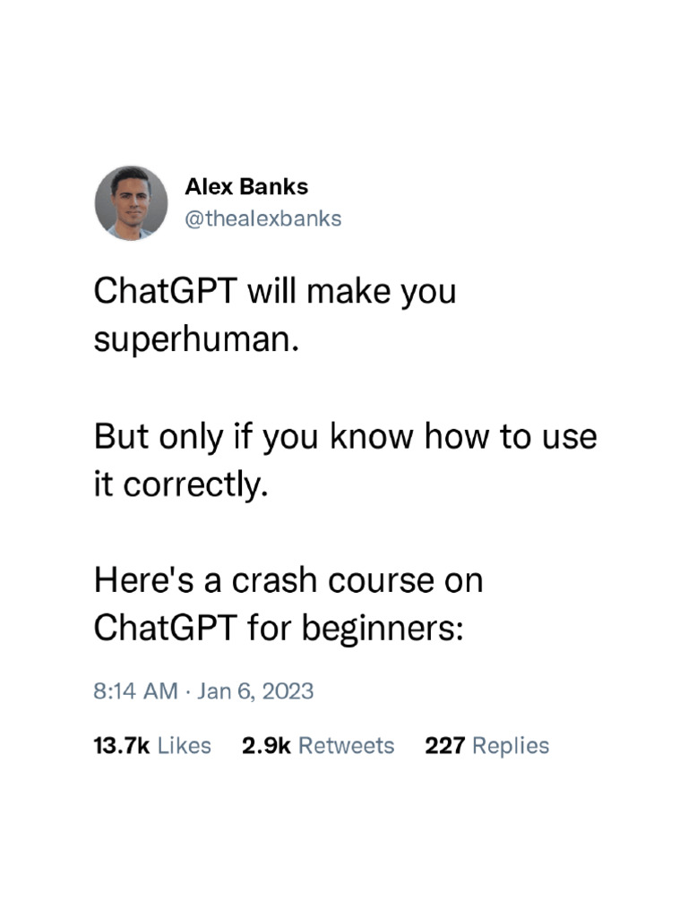 Chatgpt For Beginners Pdf