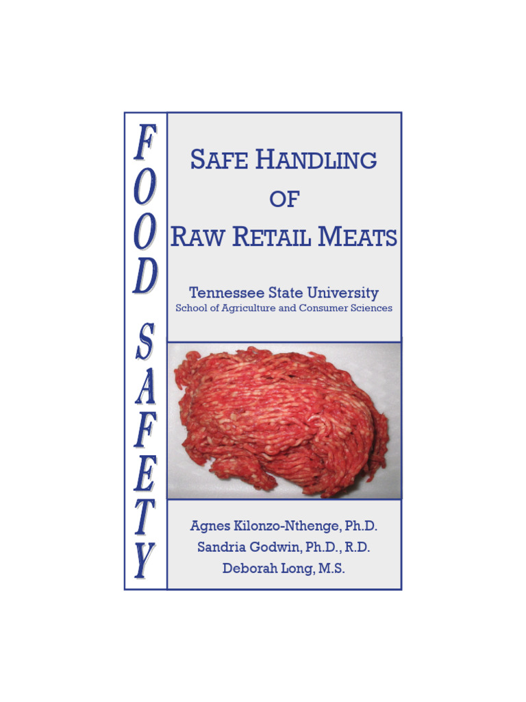 Safe Food Handling | PDF
