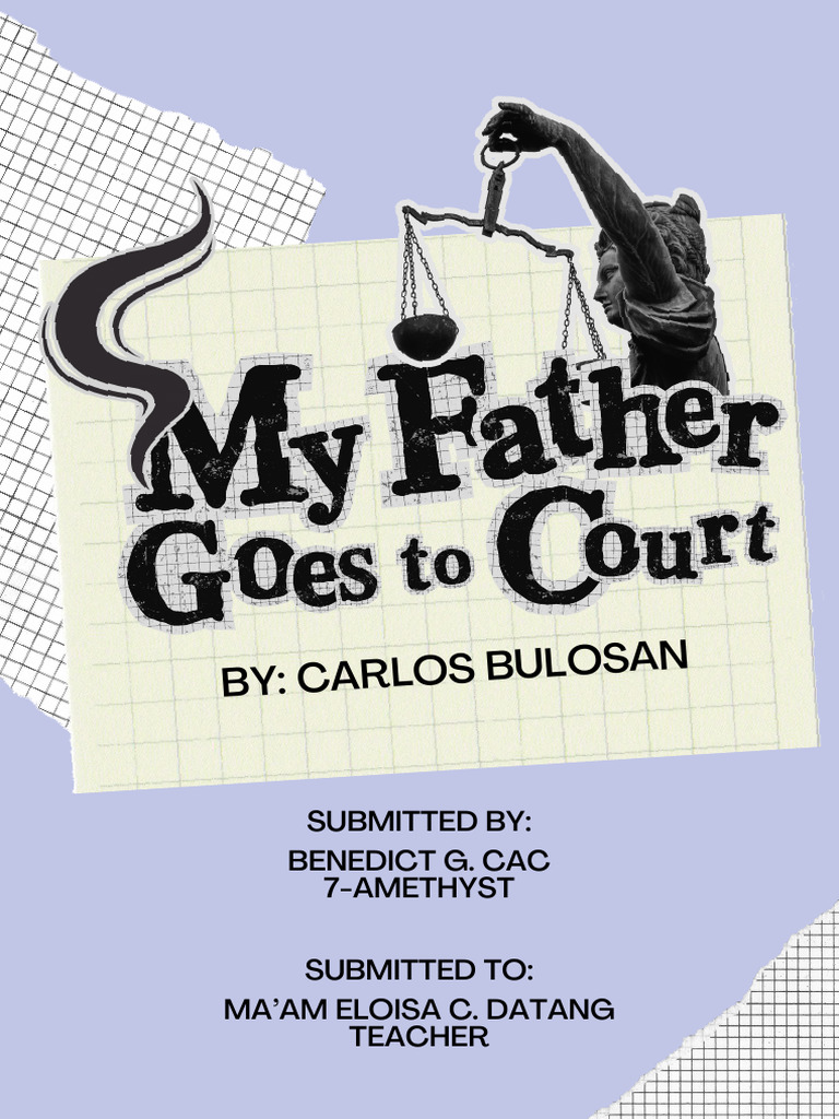 My Father Goes To Court by Carlos Bulosan | PDF