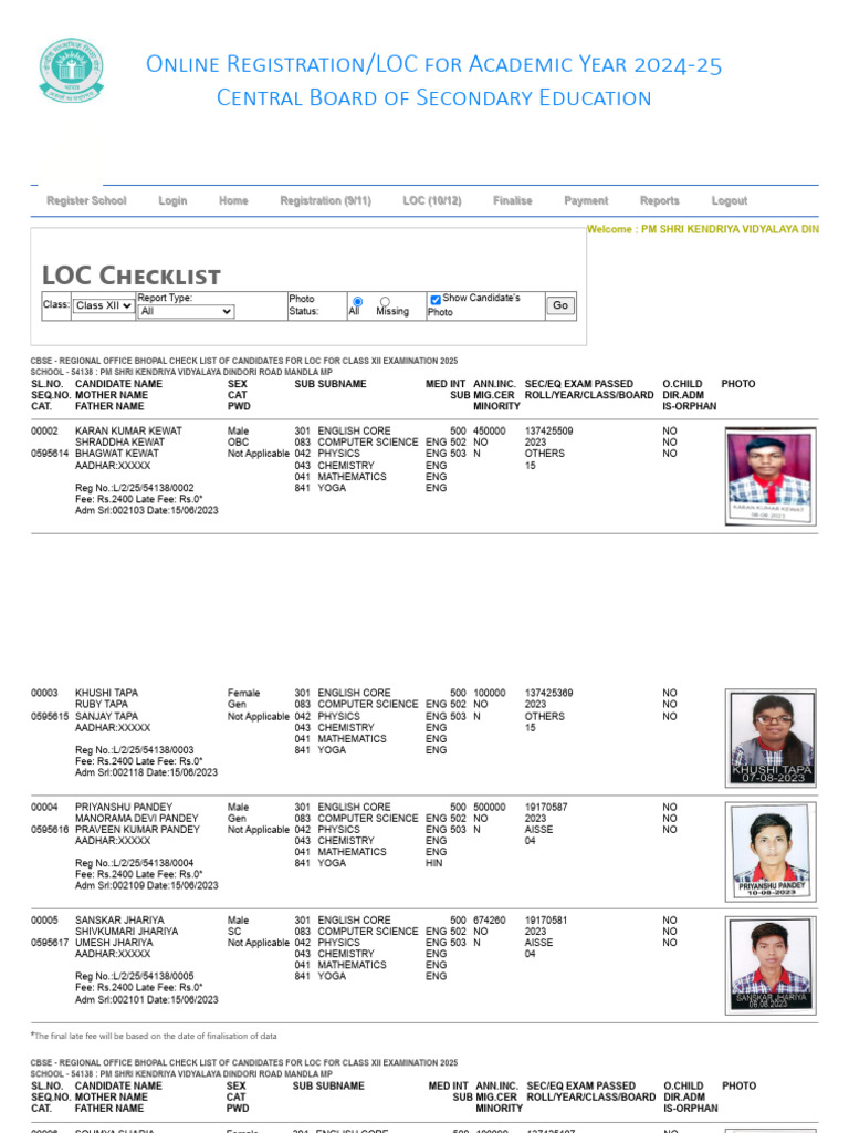 Class Xii a+b Check List 7 24-25 | PDF
