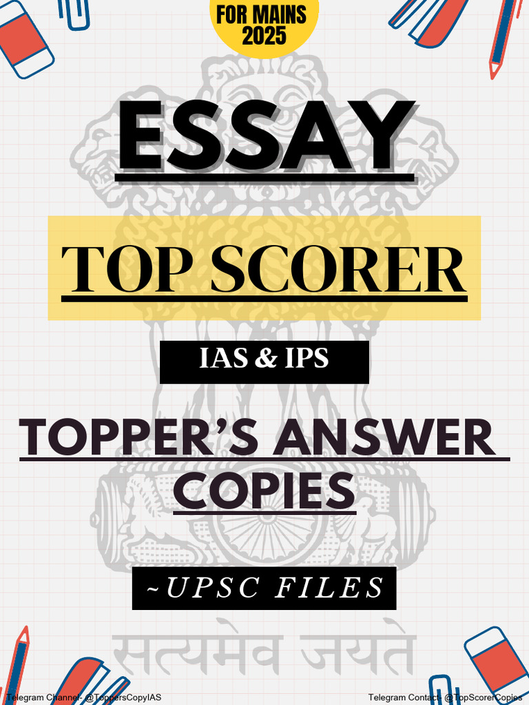 Sample Essay Top Scorer | PDF