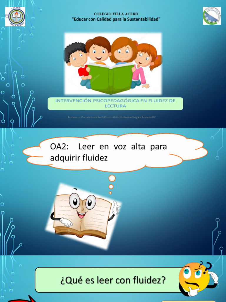 Intervención Fluidez lectora 4 | PDF