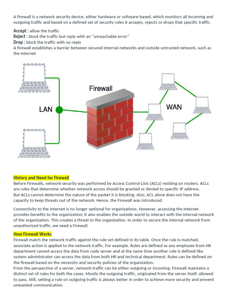 Firewall | PDF