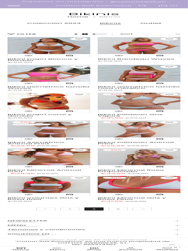 Bikinis Cotton Sail Swimwear | PDF