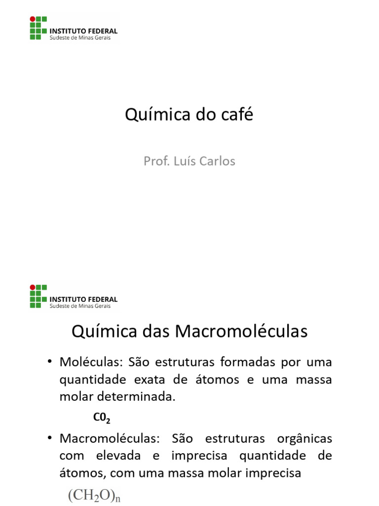 2 Aula - Macromoléculas | PDF