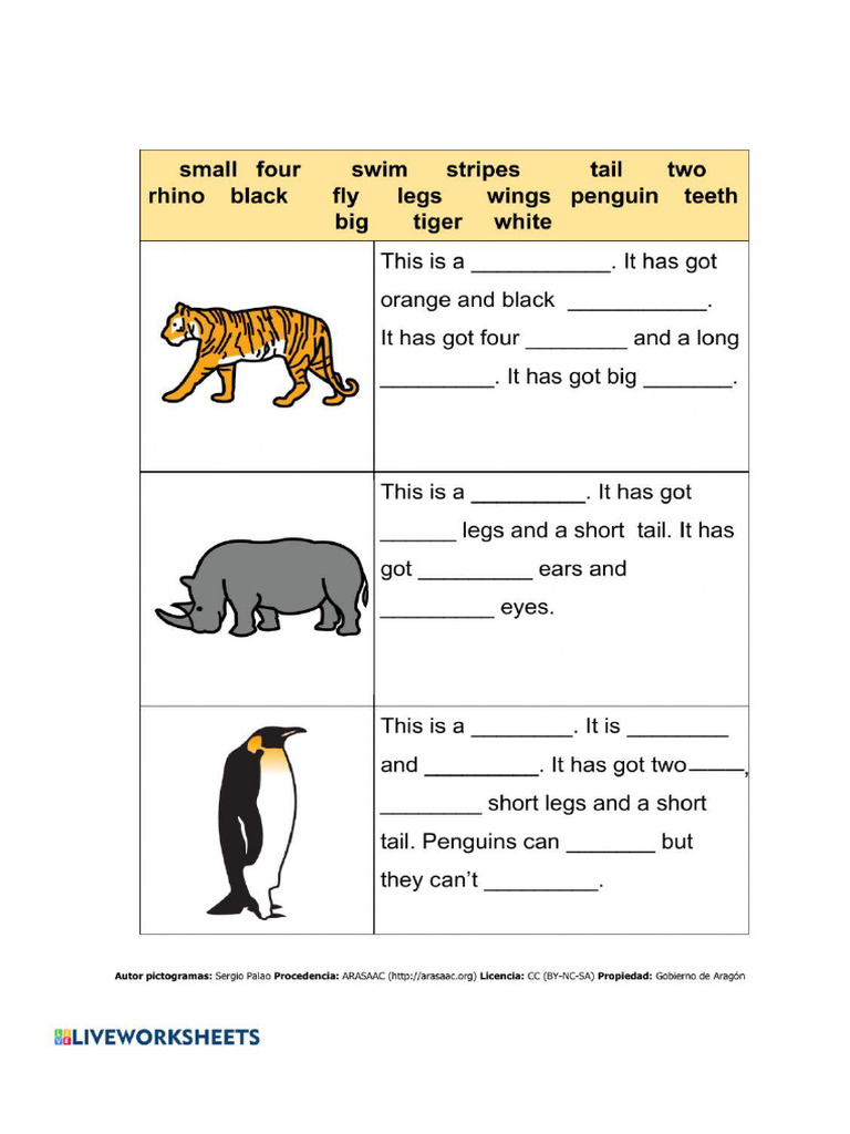 Animal Description | PDF