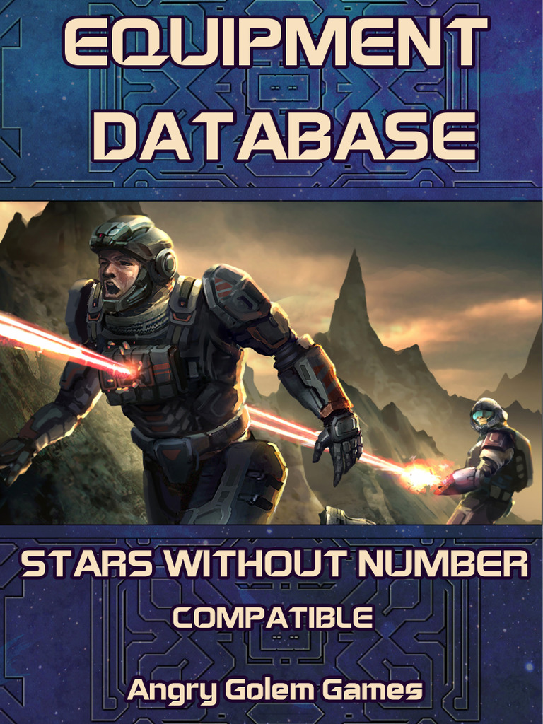 Stars Without Number - Equipment Database | PDF