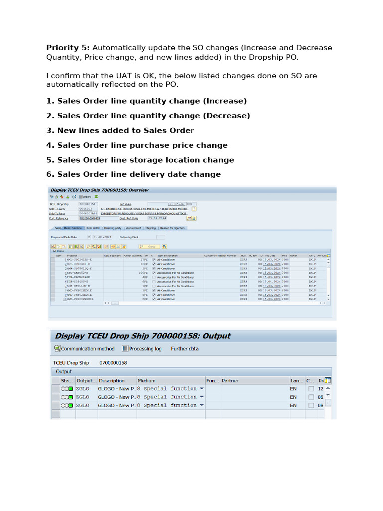 Priority 5 - UAT Document | PDF