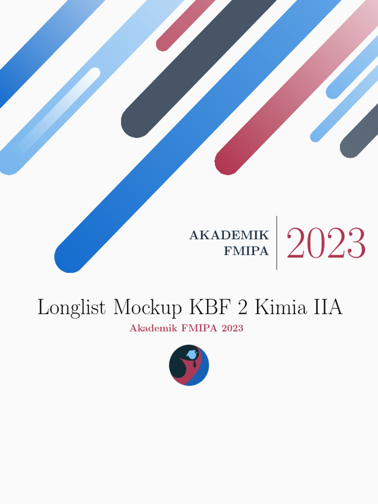 Mockup KBF 2 Kimia IIA Longlist | PDF