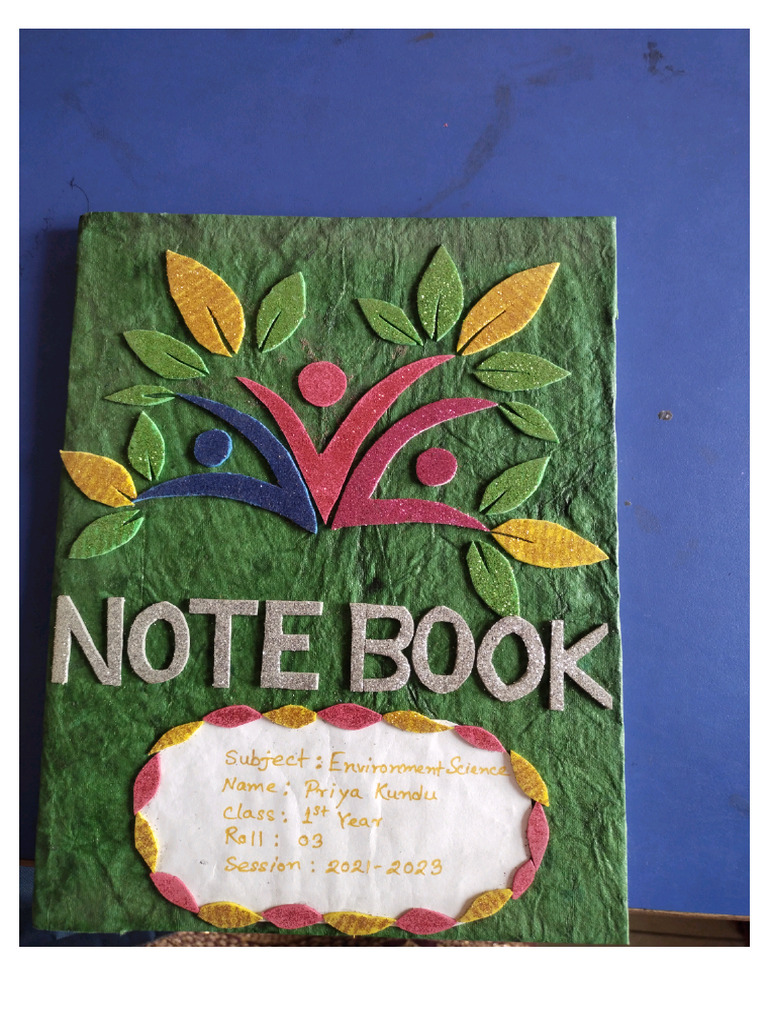 Evs Notebook ? | PDF