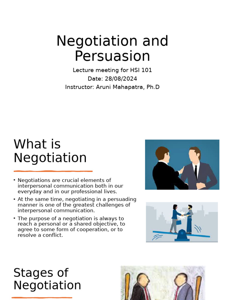 Negotiation | PDF