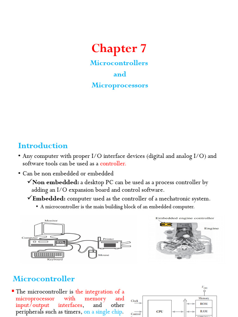 CH7 Microcontroller | PDF