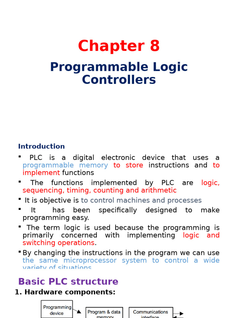 CH8 PLC (Autosaved) | PDF