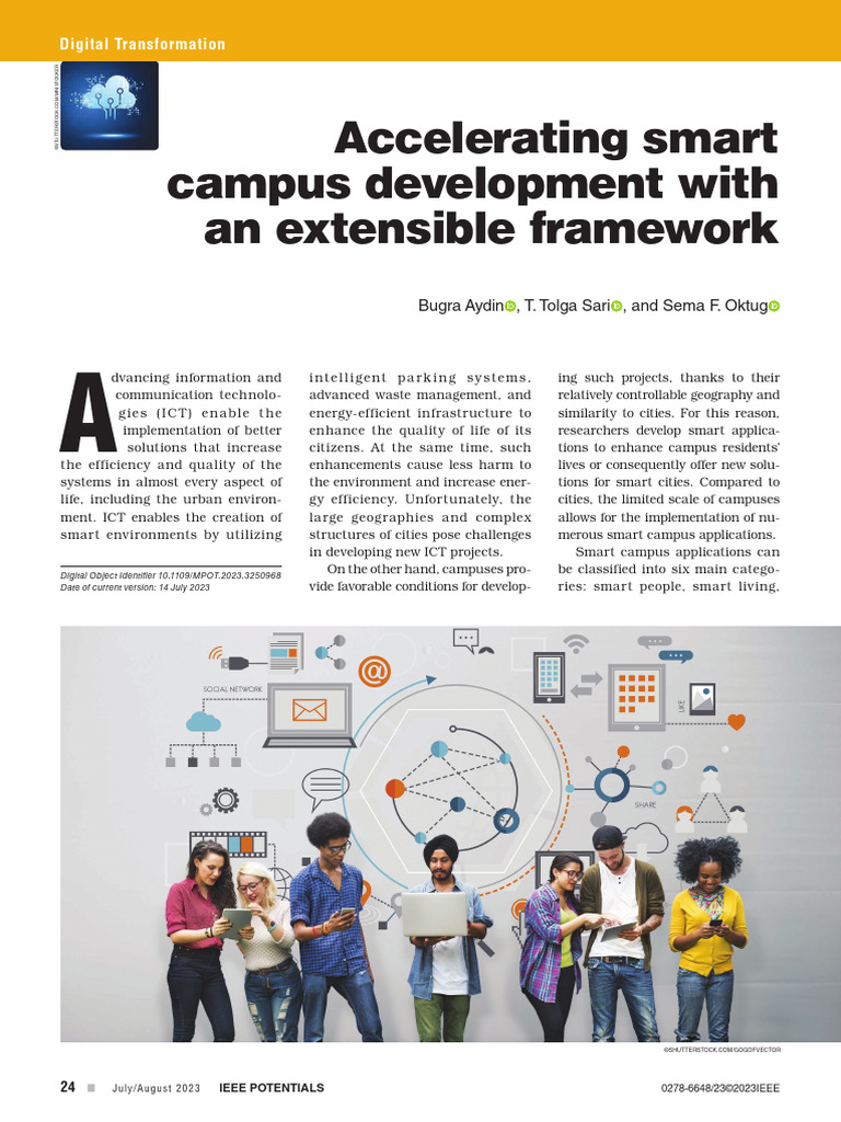Accelerating Smart Campus Development With An Extensible Framework | PDF
